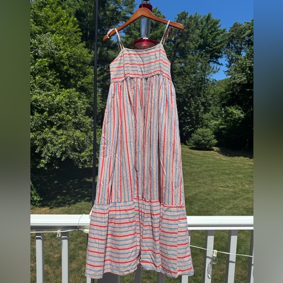 Olivia James | Dresses | Olivia James Malin Dress In Blue And Red ...
